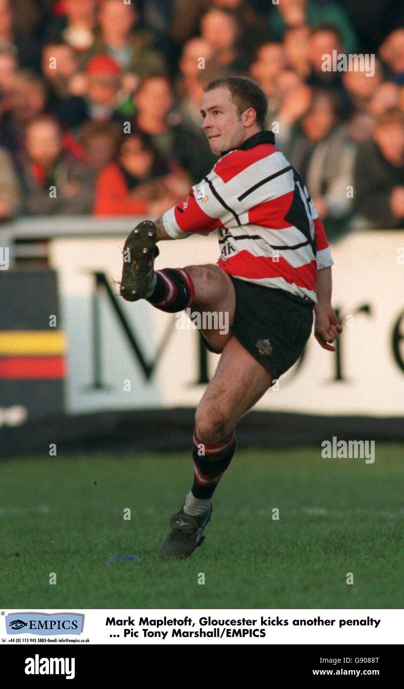 Rugby Union - Allied Dunbar Premiership - Gloucester v Leicester Stock ...