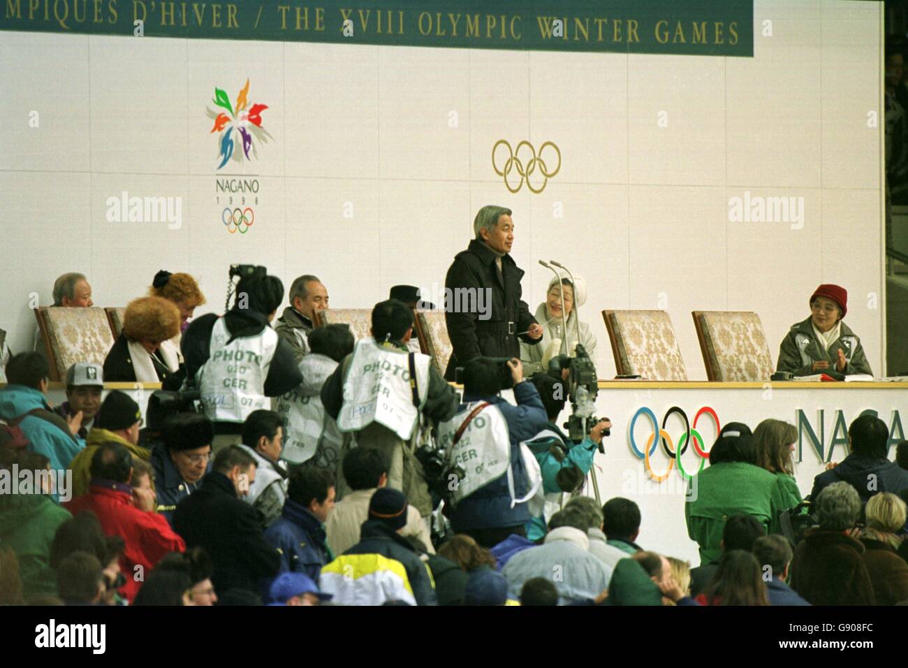 Winter Olympics - Nagano 1998 - Opening Ceremony Stock Photo - Alamy