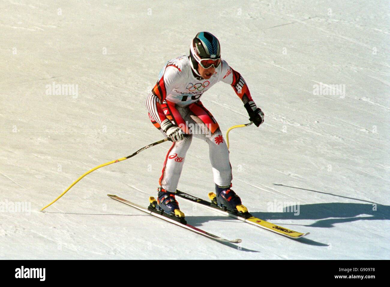 Nagano 1998 skiing hi-res stock photography and images - Alamy