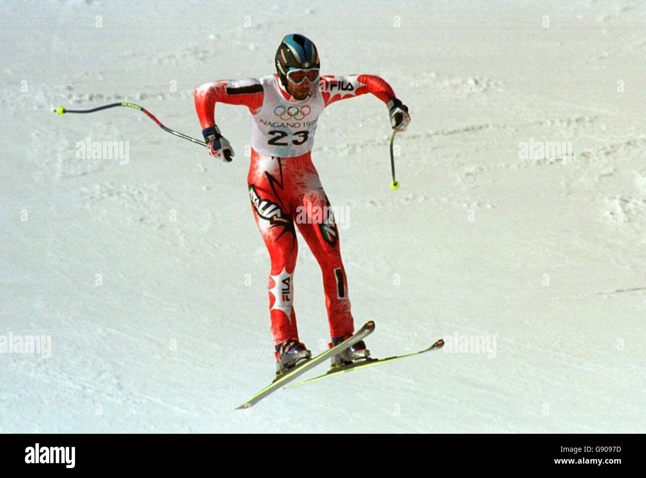 Nagano 1998 skiing hi-res stock photography and images - Alamy