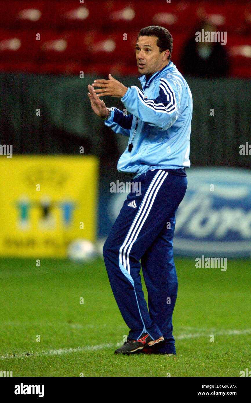 Soccer uefa champions league real madrid v rosenborg hi-res stock ...