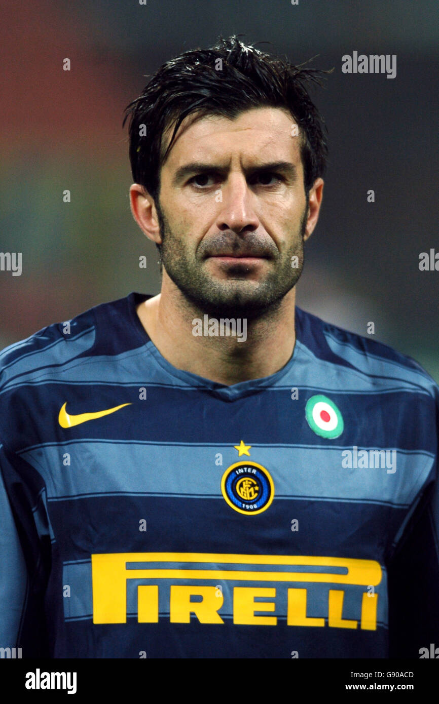 Luis figo inter High Resolution Stock Photography and Images - Alamy