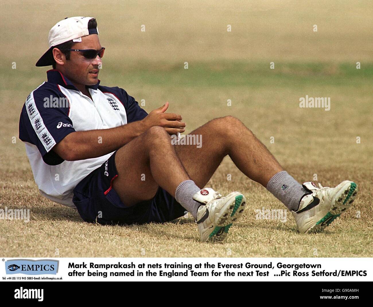 Cricket - England Tour Of The West Indies - England Nets - Guyana. Mark ...