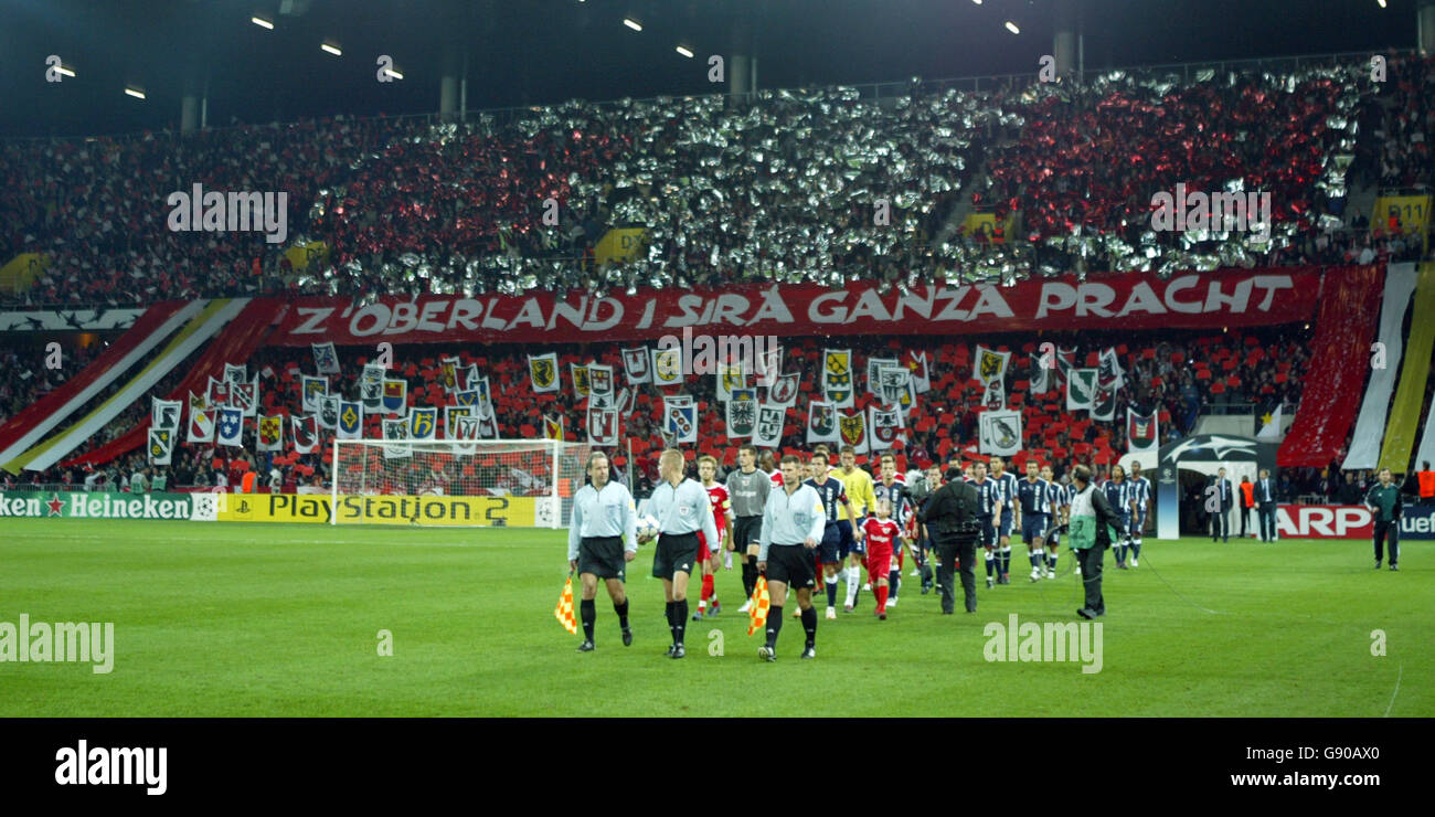 Soccer - UEFA Champions League - Group B - FC Thun v Ajax - Stade de ...