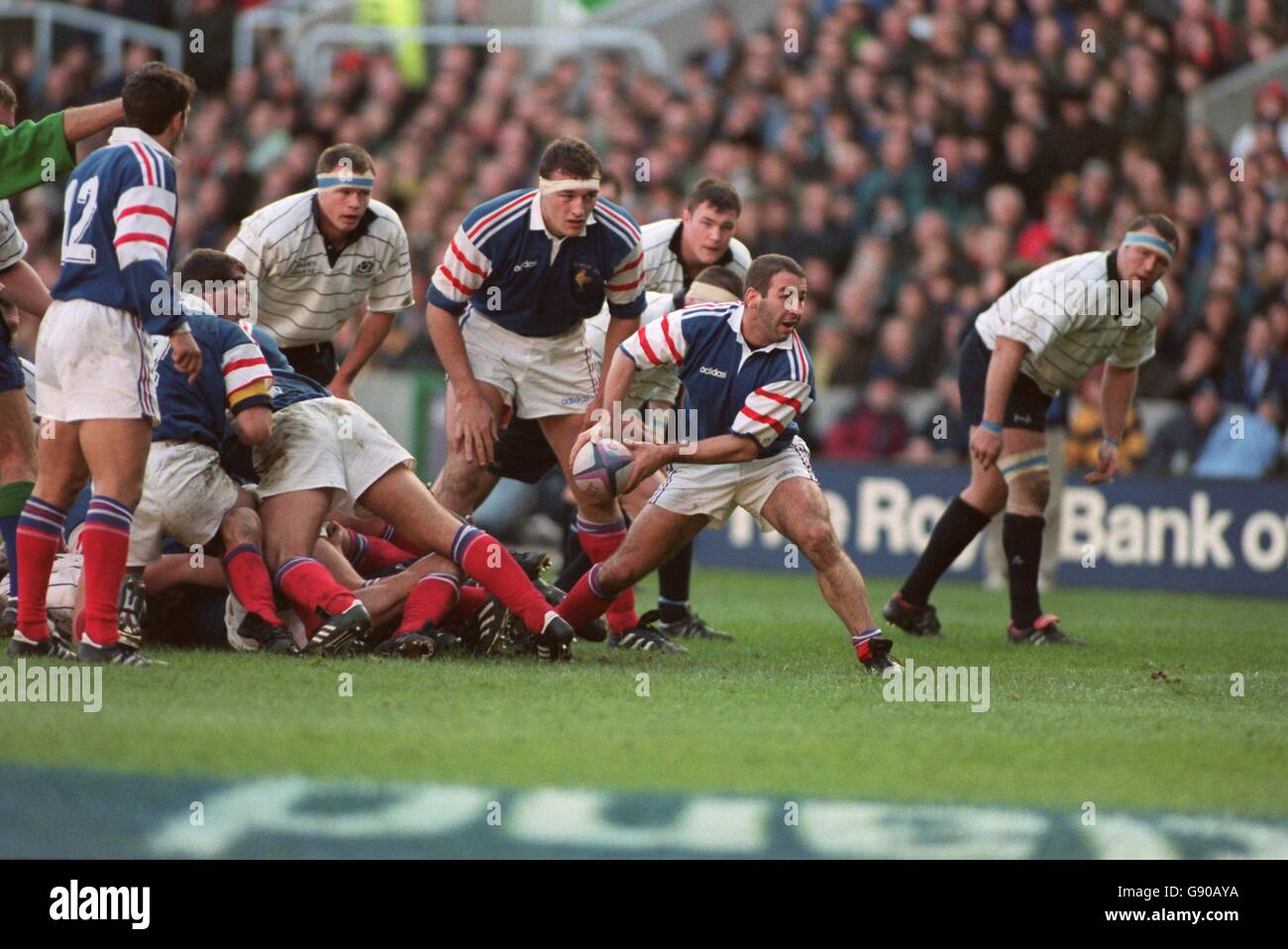 Rugby Union - Five Nations Championship - Scotland v France Stock Photo ...