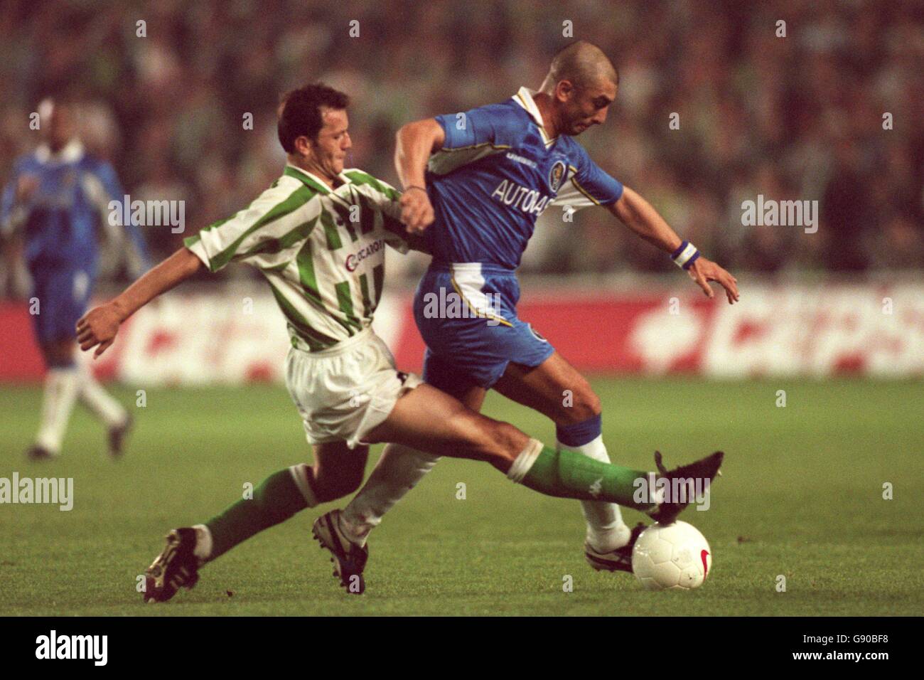 Soccer - European Cup Winners Cup - Quarter Final First Leg - Real ...