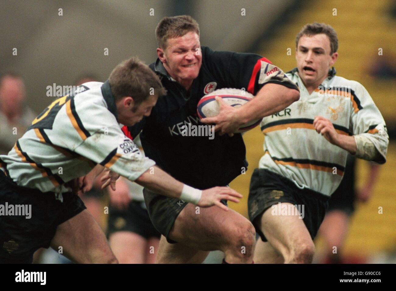 Rugby union allied dunbar premiership wasps v saracens hi-res stock ...