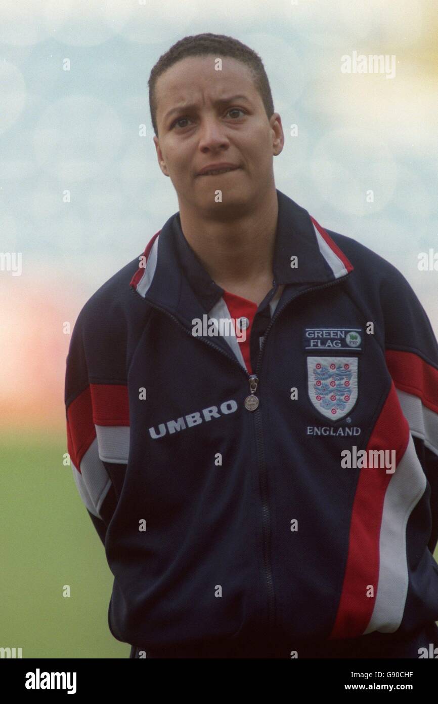 Women's Soccer - World Cup Qualifier - England v Germany. Hope Powell ...