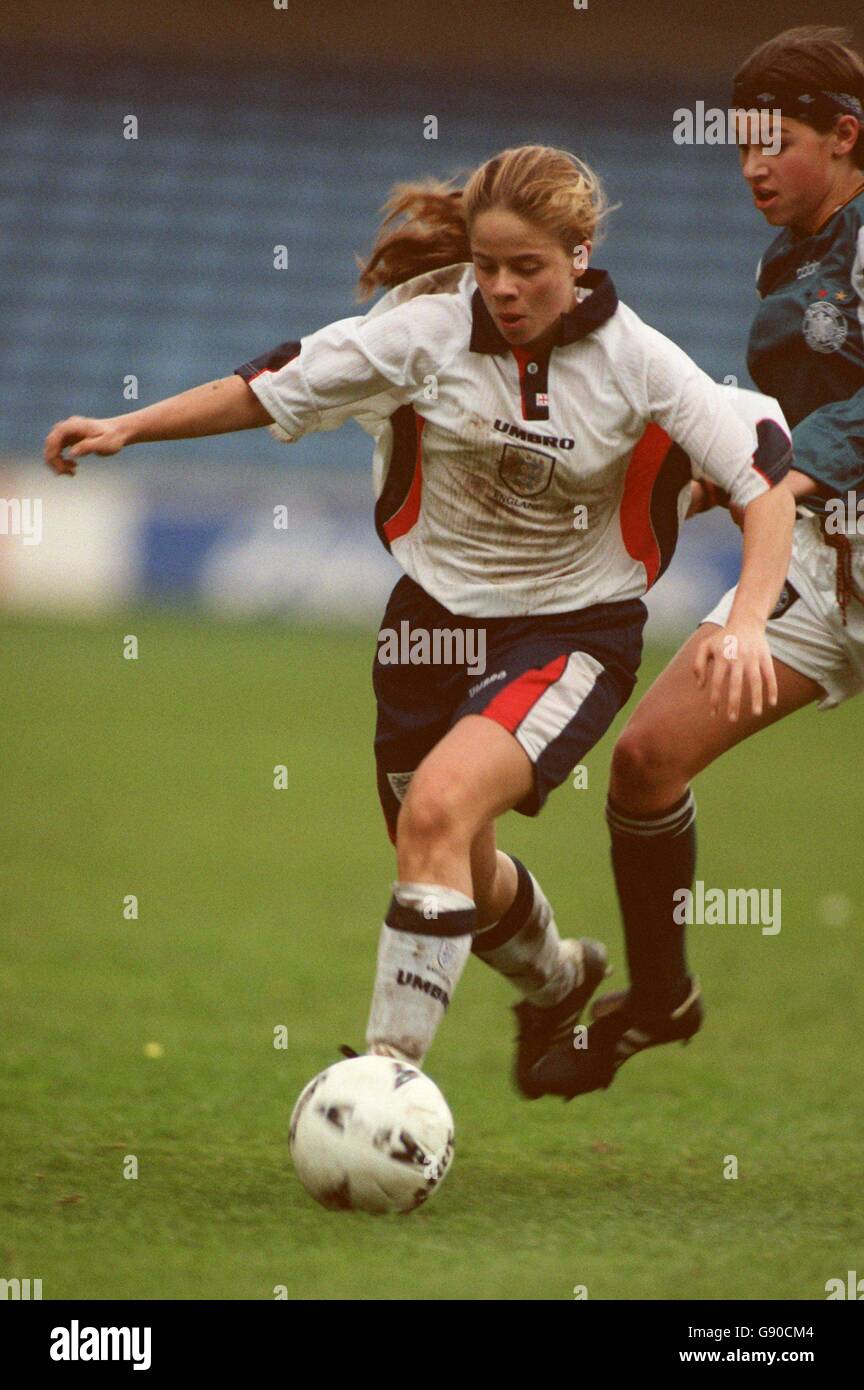 Women's Soccer - World Cup Qualifier - England v Germany. Susan Smith ...