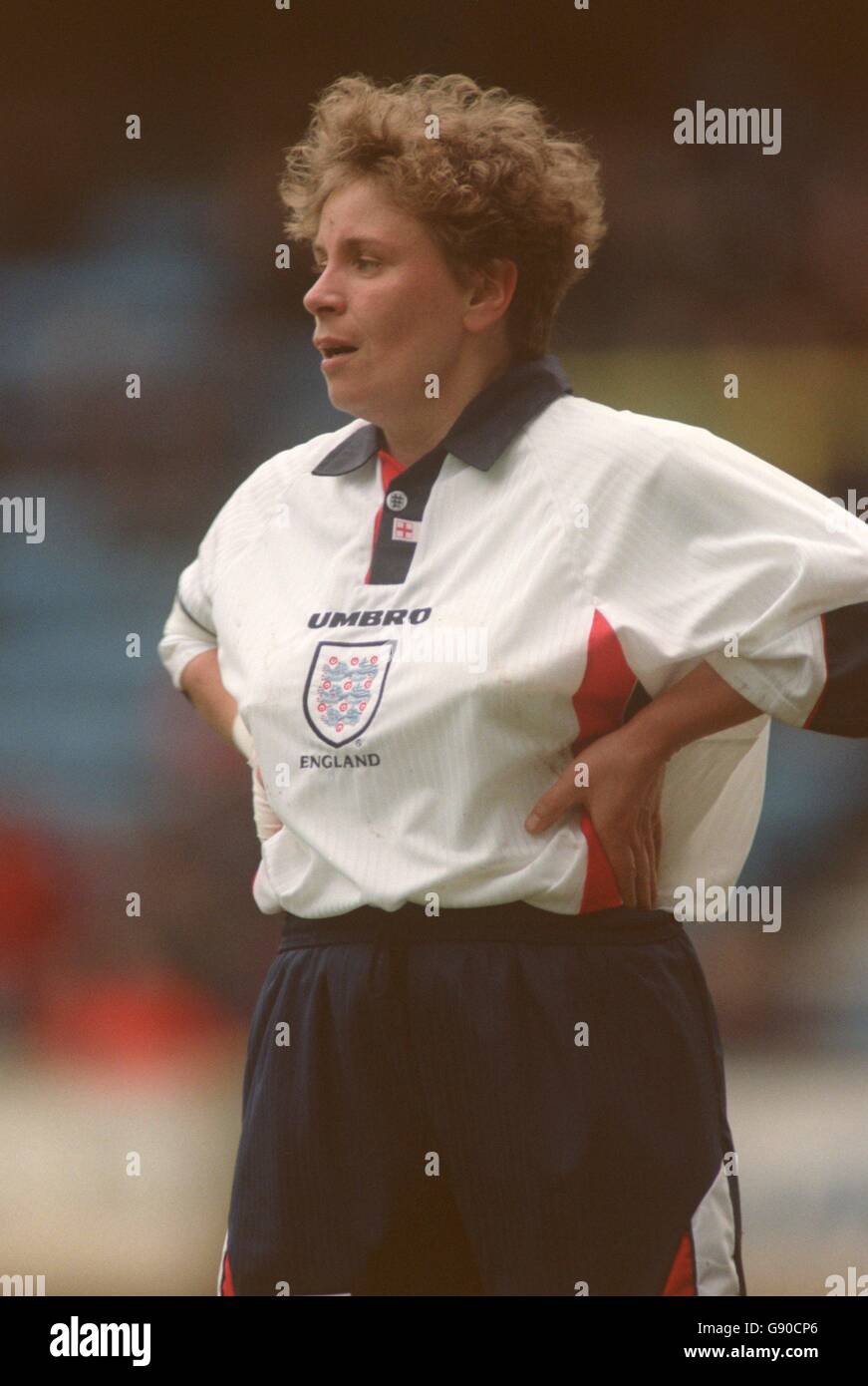 Women's Soccer - World Cup Qualifier - England v Germany. Sandra Smisek ...