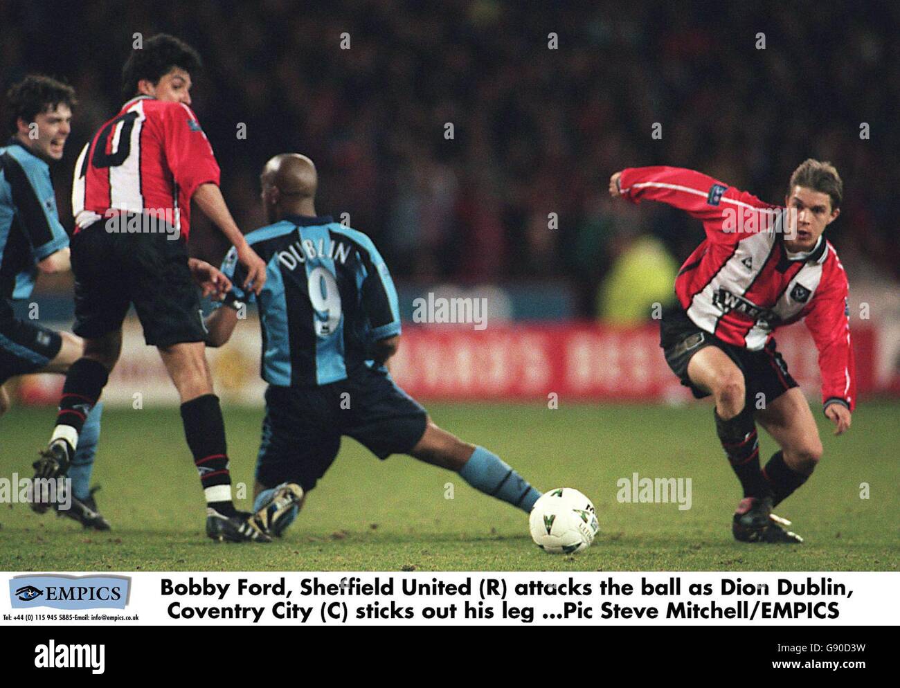 Coventry city c sticks out his leg hi-res stock photography and images ...