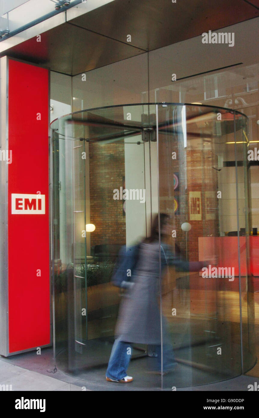 A file Picture of The London offices of record company EMI in west ...