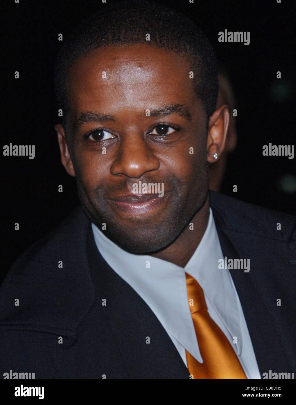 Actor Adrian Lester arrives for the Variety Club Showbiz awards, at the ...