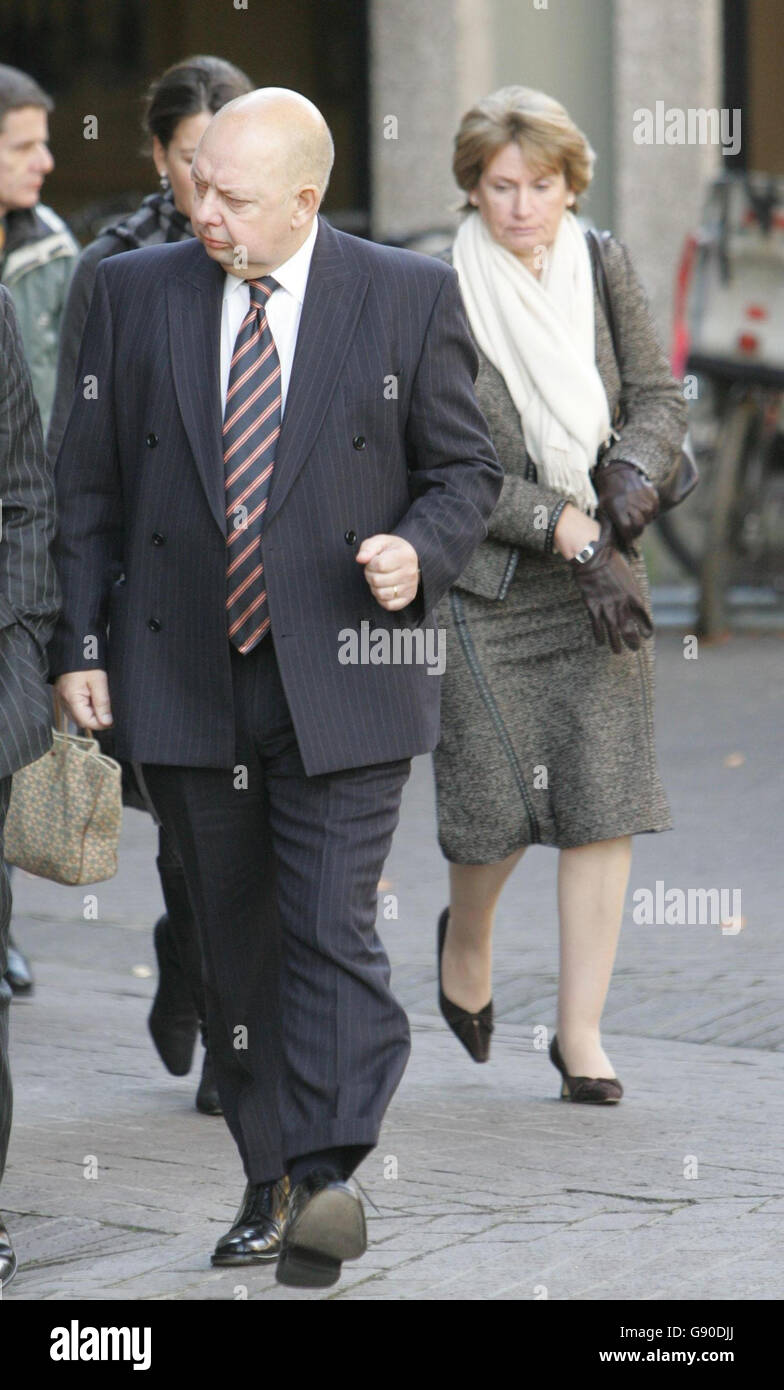 The parents of Captain David Martyn Jones who died in Iraq on August 14 ...