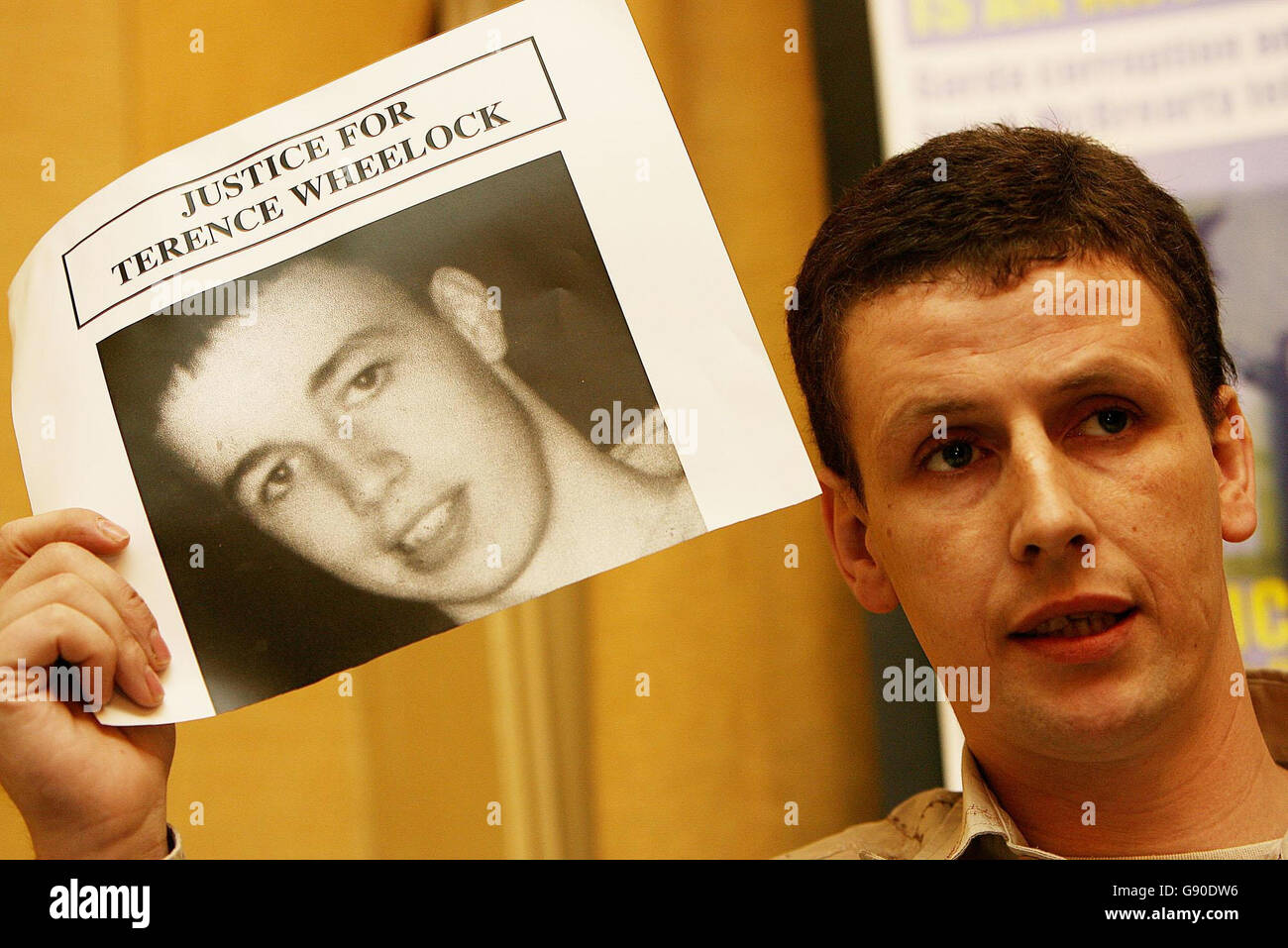 Larry Wheelock, brother of Terence Wheelock, who died in police custody ...