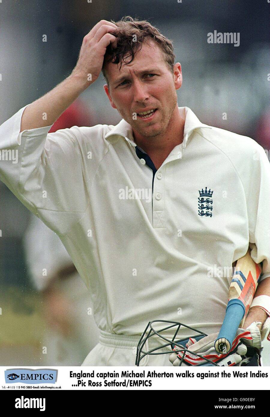 Cricket sixth test west indies england fourth day recreation ground hi ...