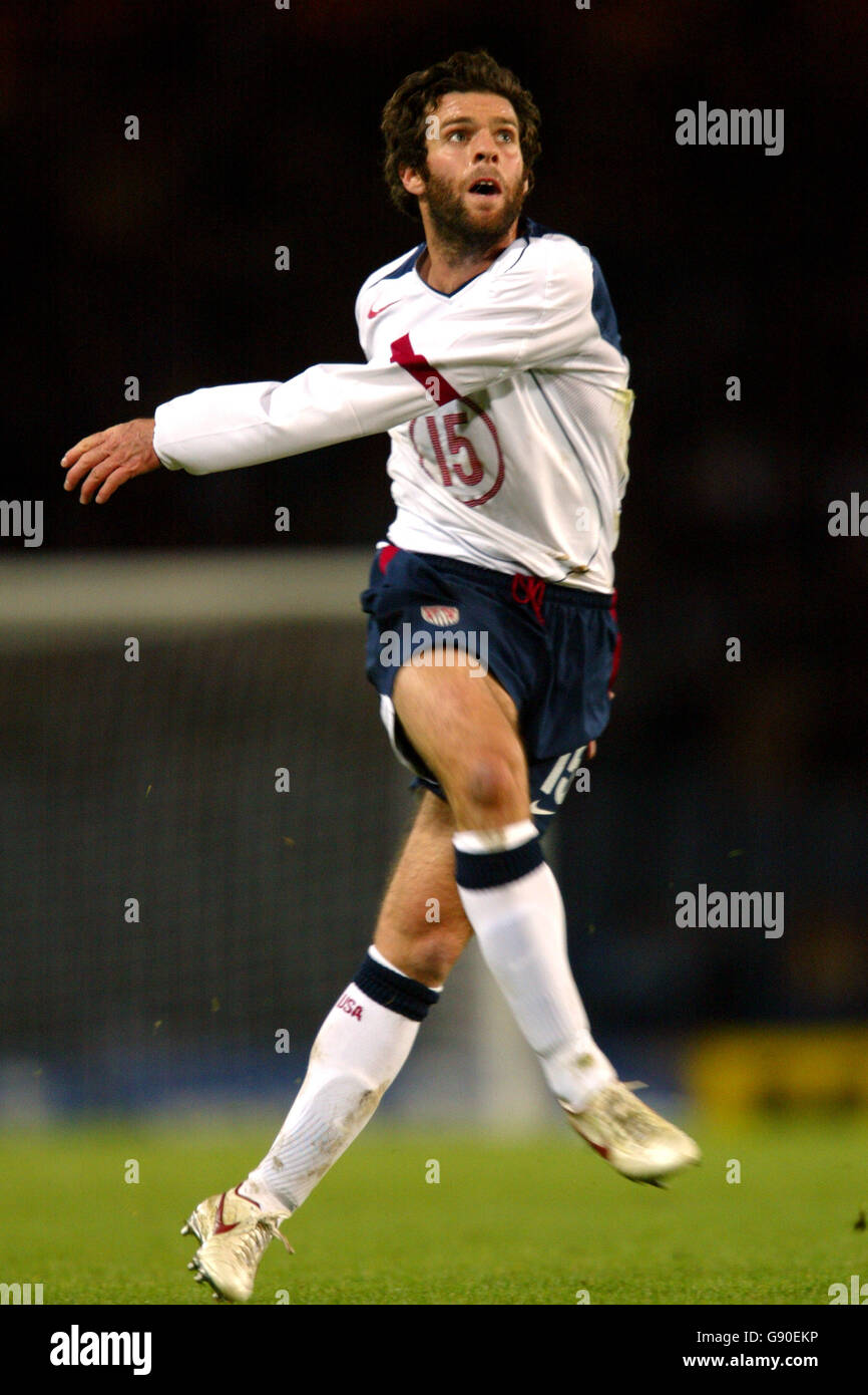 Soccer - Friendly - Scotland v USA - Hampden Park. Ben Olsen, USA Stock ...