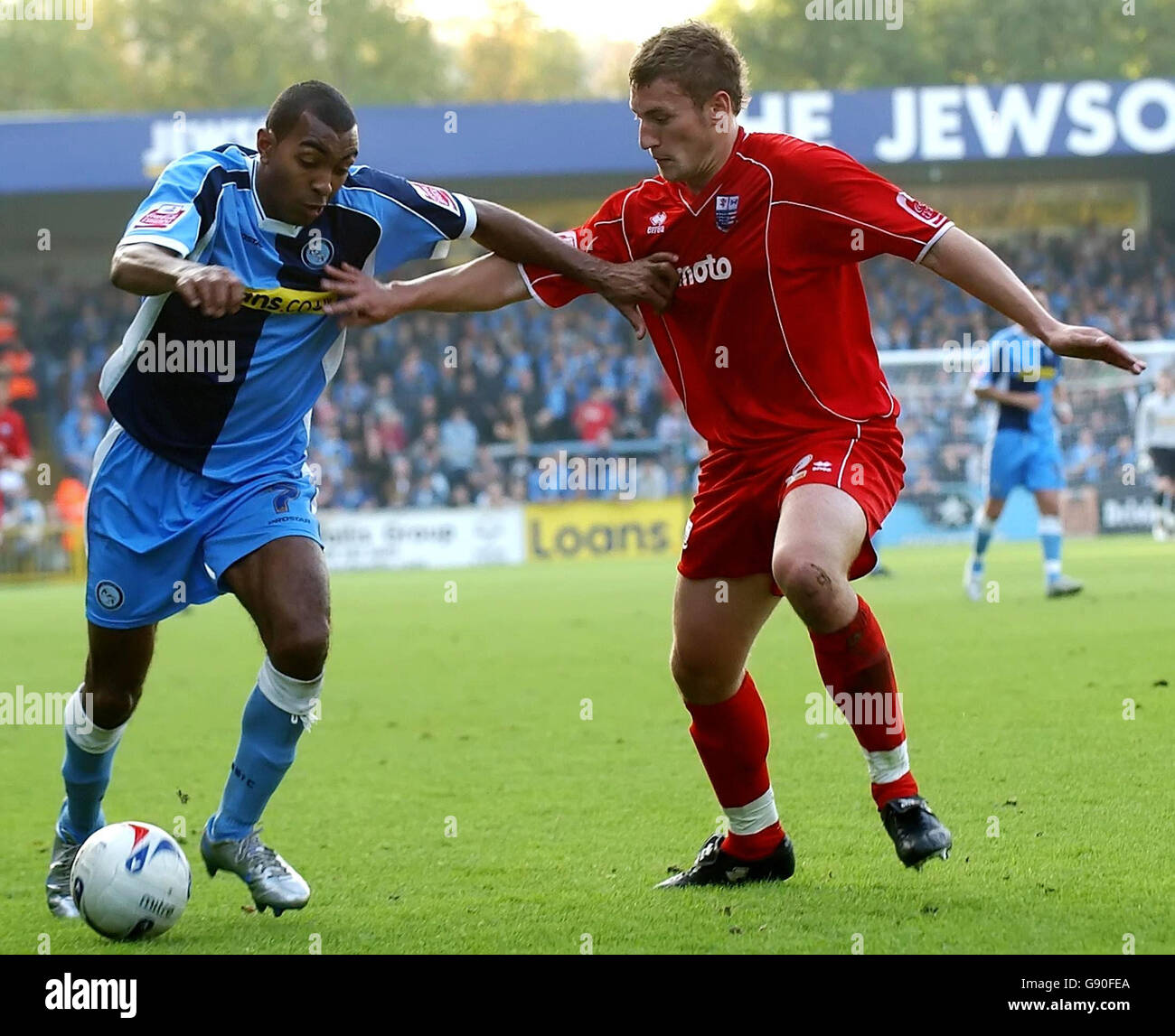 Soccer - Coca Cola League Two - Wycombe Wanderers v Rushden & Diamonds ...