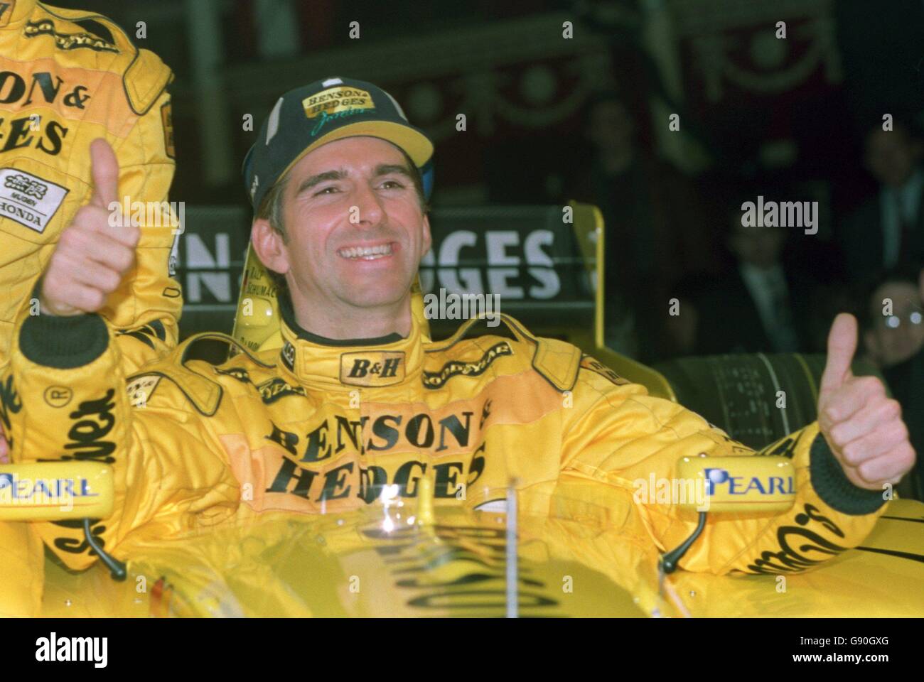 Formula One Motor Racing - Jordan Launch. New Jordan driver Damon Hill ...