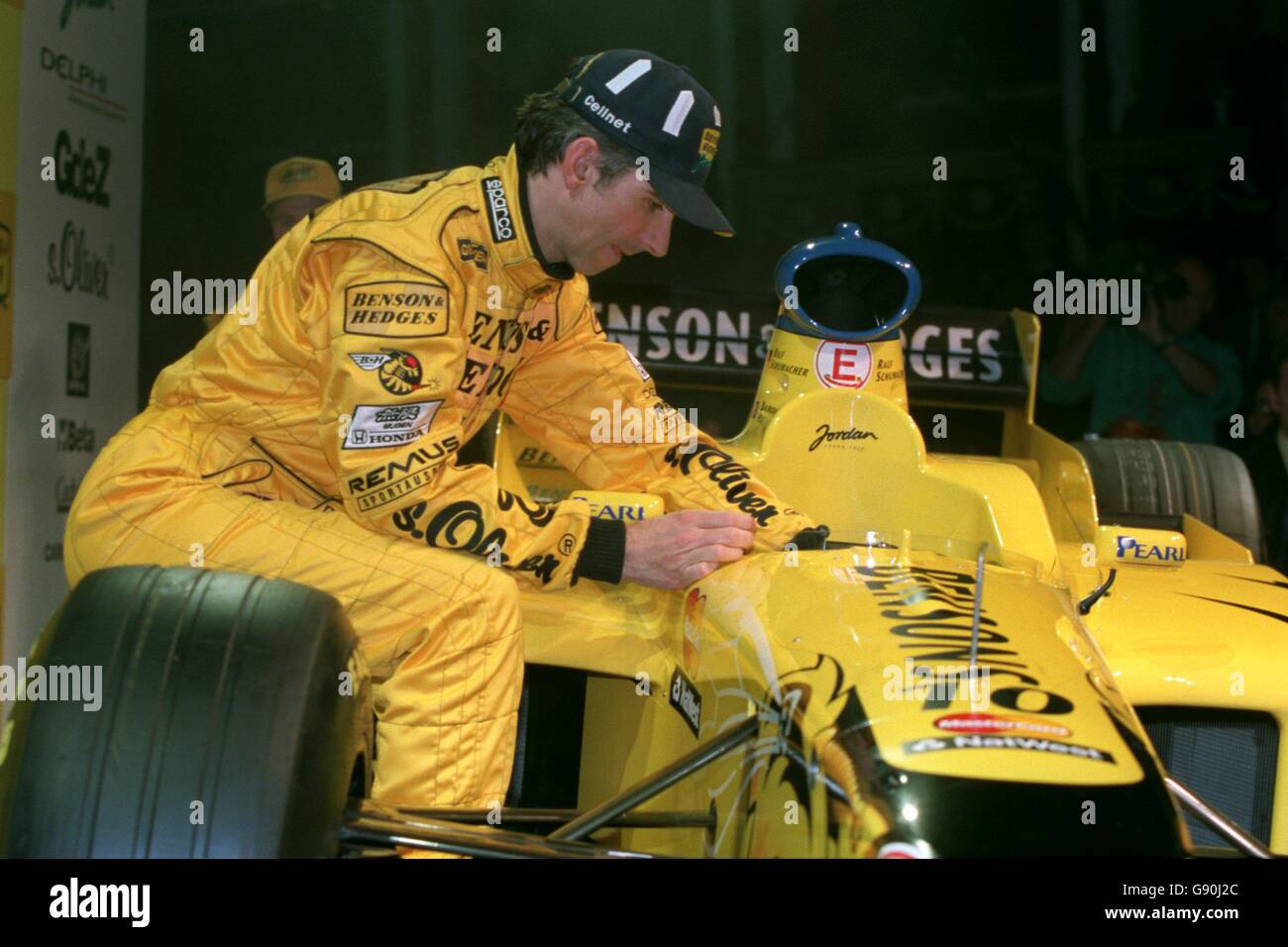Formula One Motor Racing - Jordan Launch Stock Photo - Alamy
