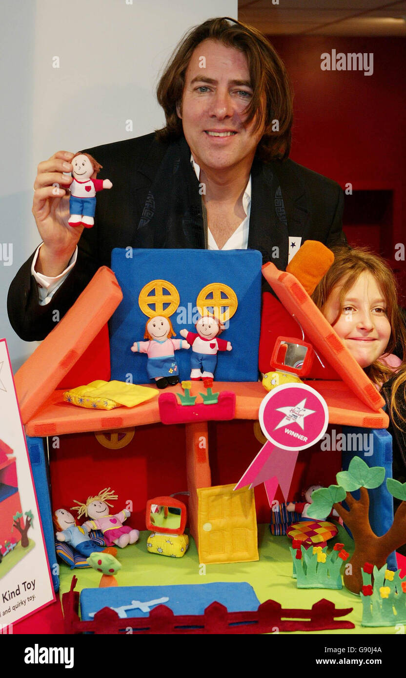 Tv presenter jonathan ross with his daughter hi-res stock photography ...