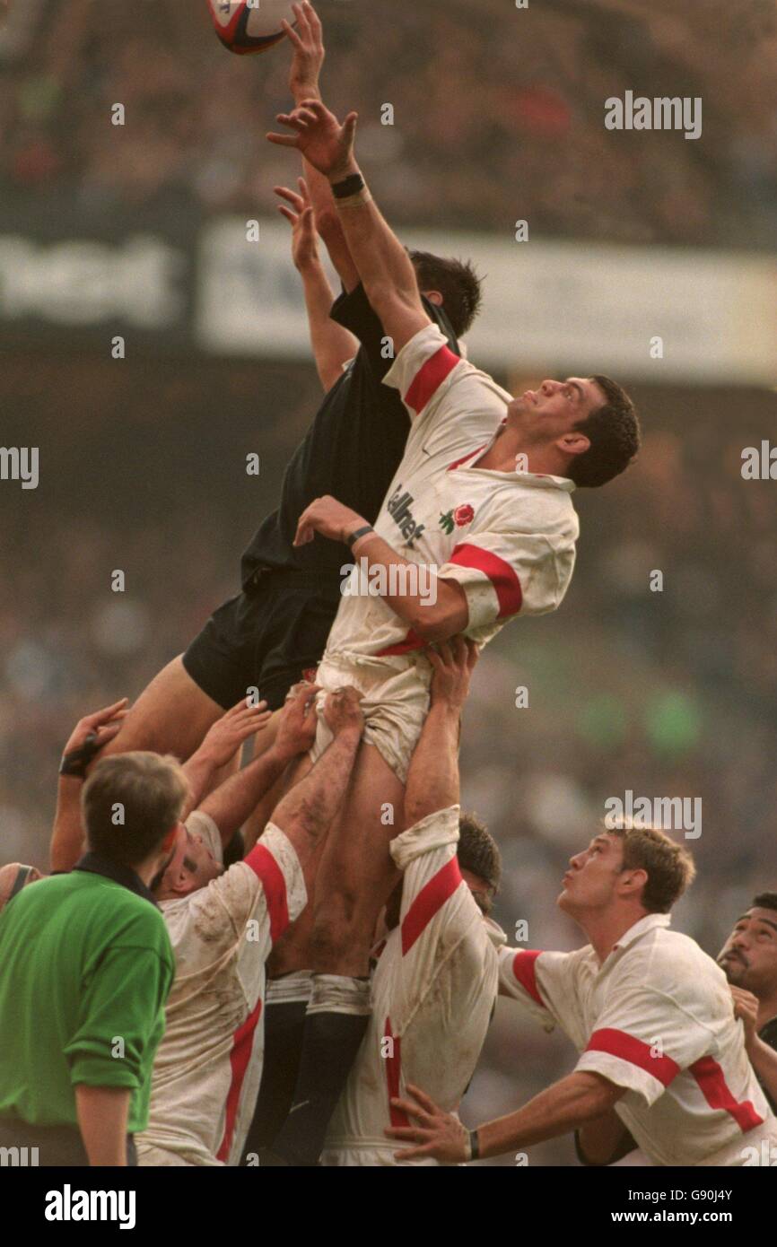 Rugby Union - England v New Zealand Stock Photo - Alamy