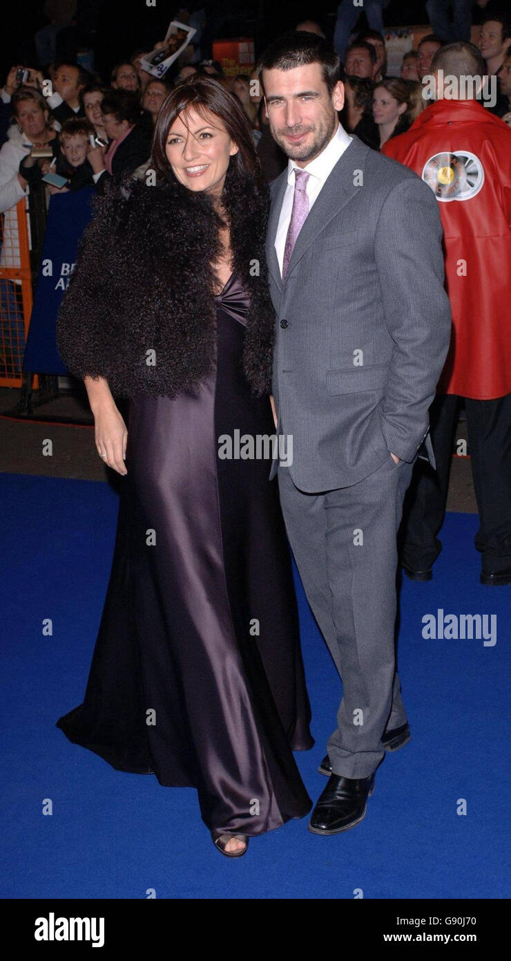 TV presenter Davina McCall and her husband Matthew Robertson arrives ...