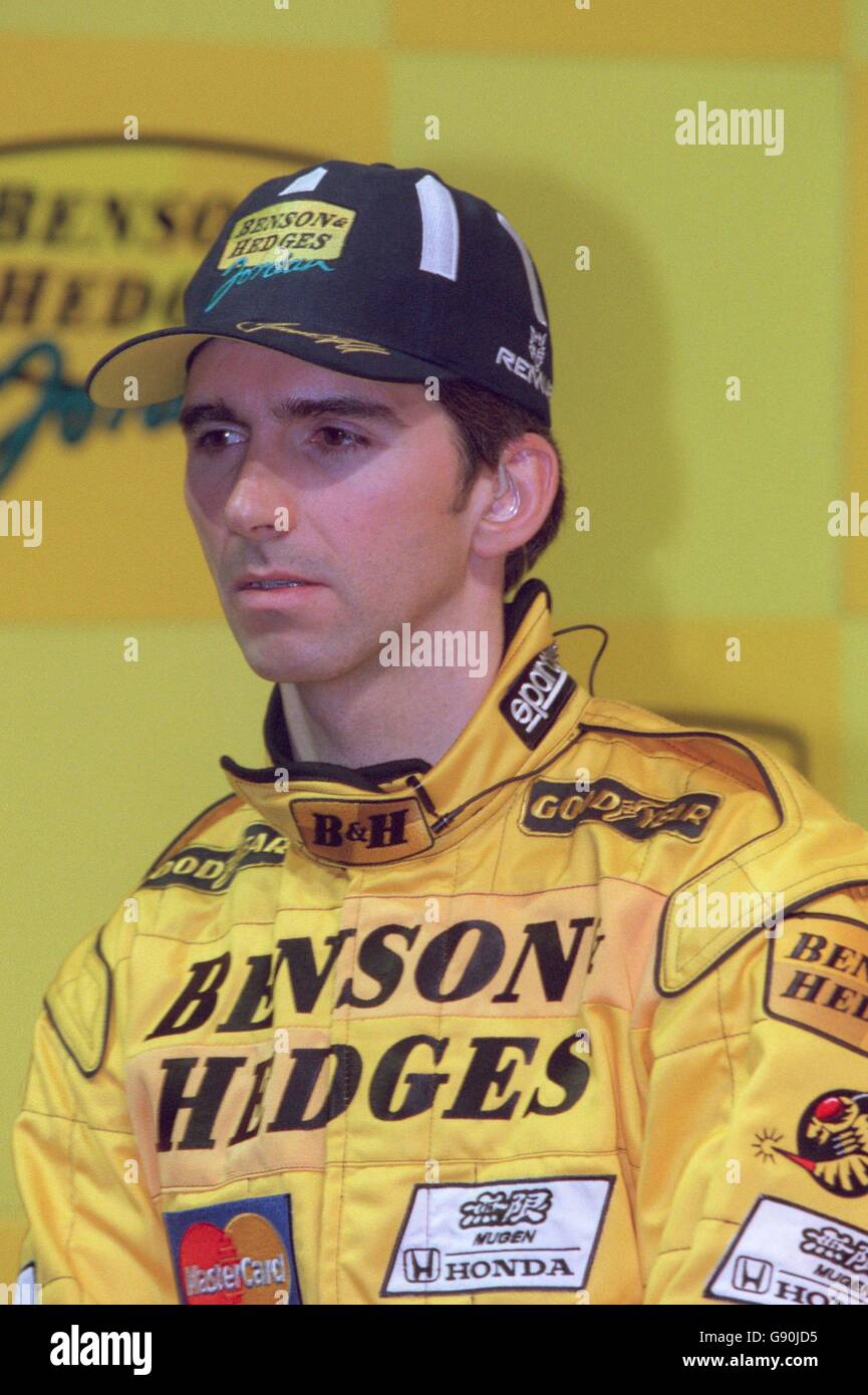 Formula One Motor Racing - Jordan Launch Stock Photo - Alamy