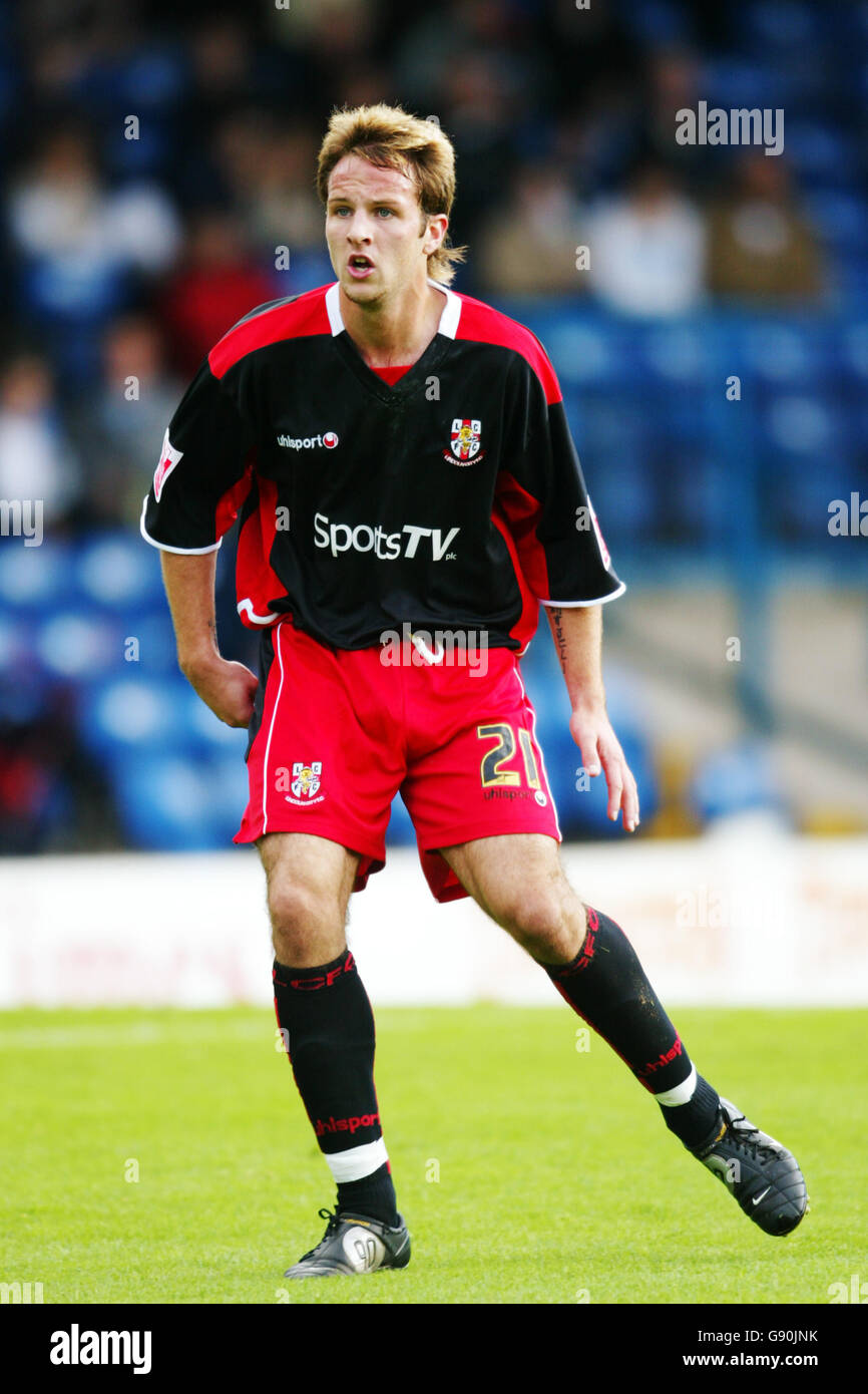 Soccer coca cola football league two bury lincoln city gigg lane hi-res ...