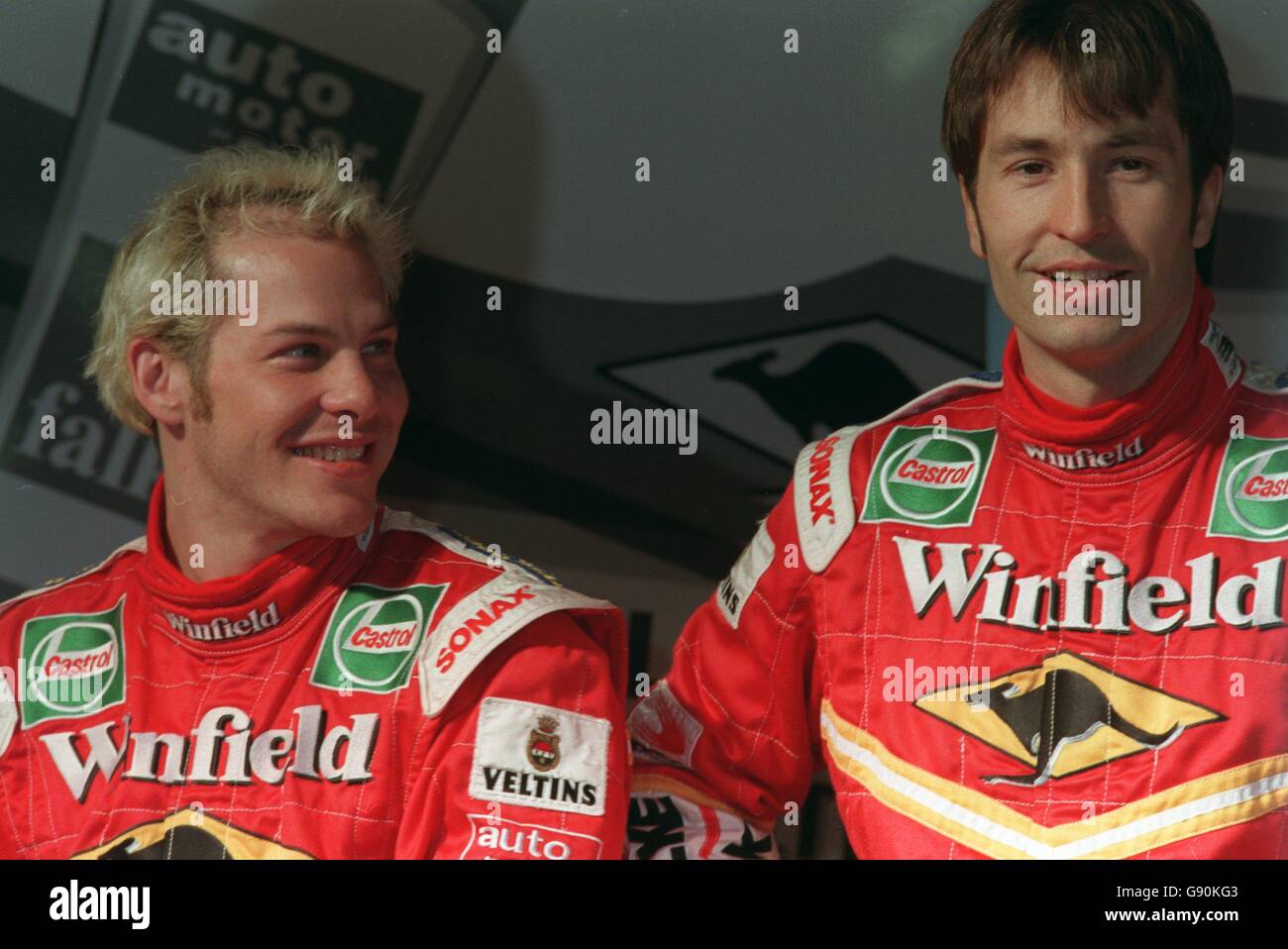 Formula one motor racing williams launch silverstone hi-res stock ...