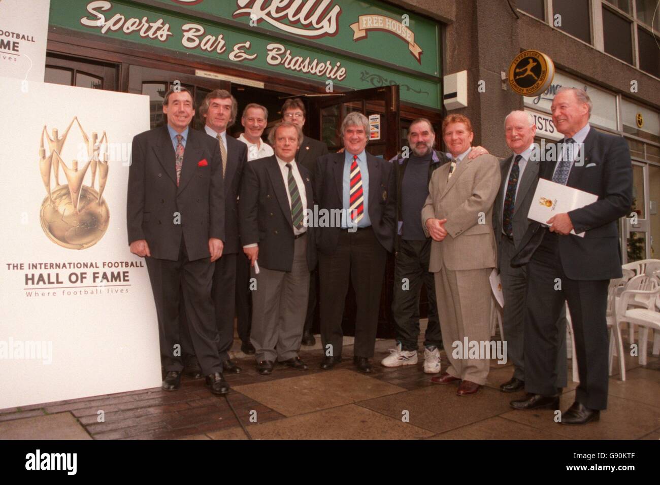 Soccer - International Football Legends attend the Announcement of the ...