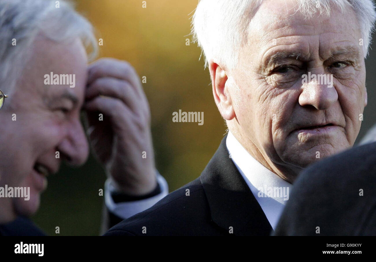 Footballl club chairman george foulkes funeral england footballer ...