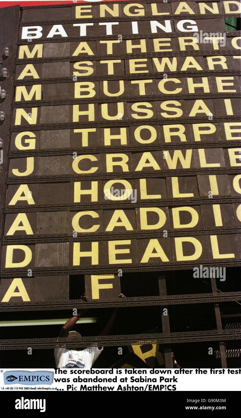 Cricket - First Test - West Indies v England - Kingston, Jamaica. The ...