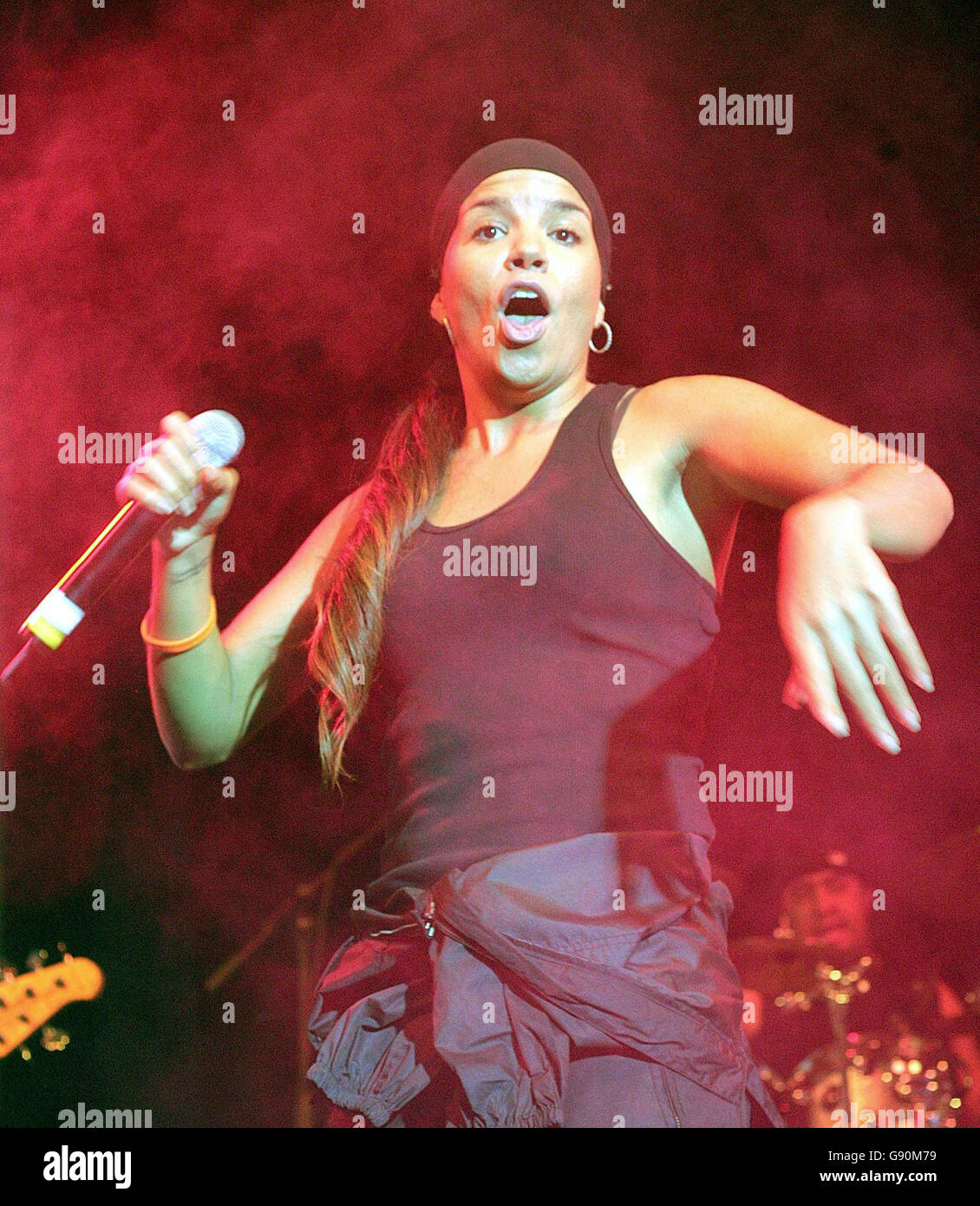 Ms Dynamite performs during a memorial concert for the murdered ...