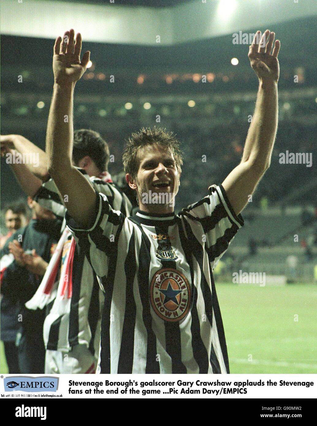 Newcastle united and gary crawshaw hi-res stock photography and images ...