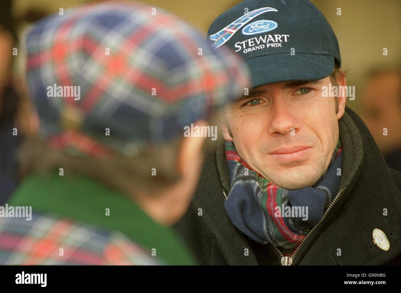 Formula One Motor Racing - Testing - Silverstone. Paul Stewart (right ...