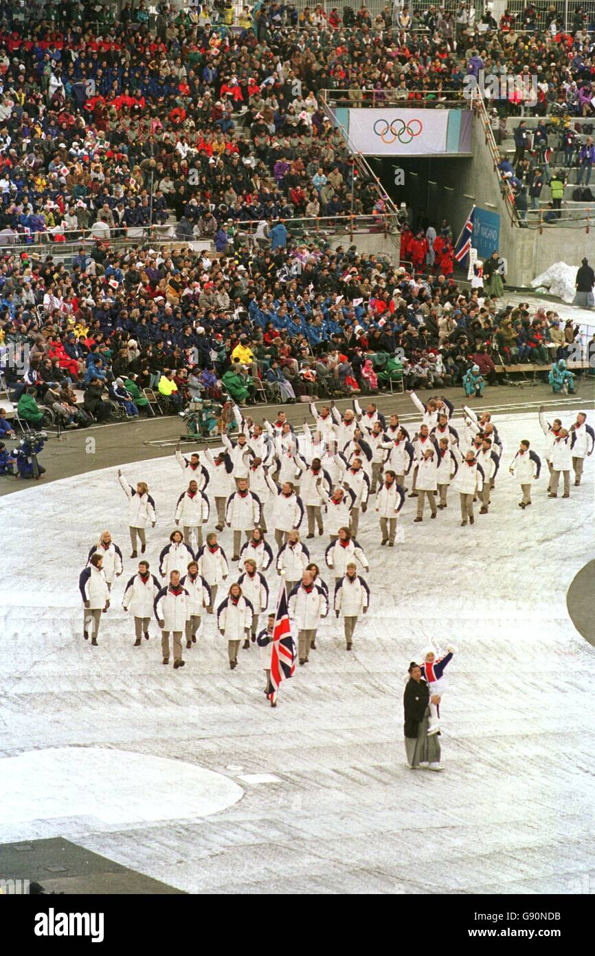 Winter Olympics - Nagano 1998 - Opening Ceremony Stock Photo - Alamy