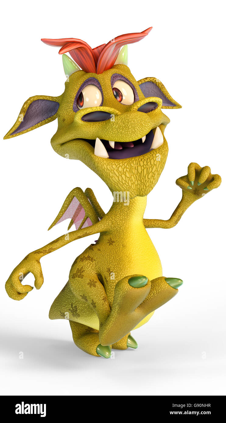 Cute little baby monster Cut Out Stock Images & Pictures - Alamy