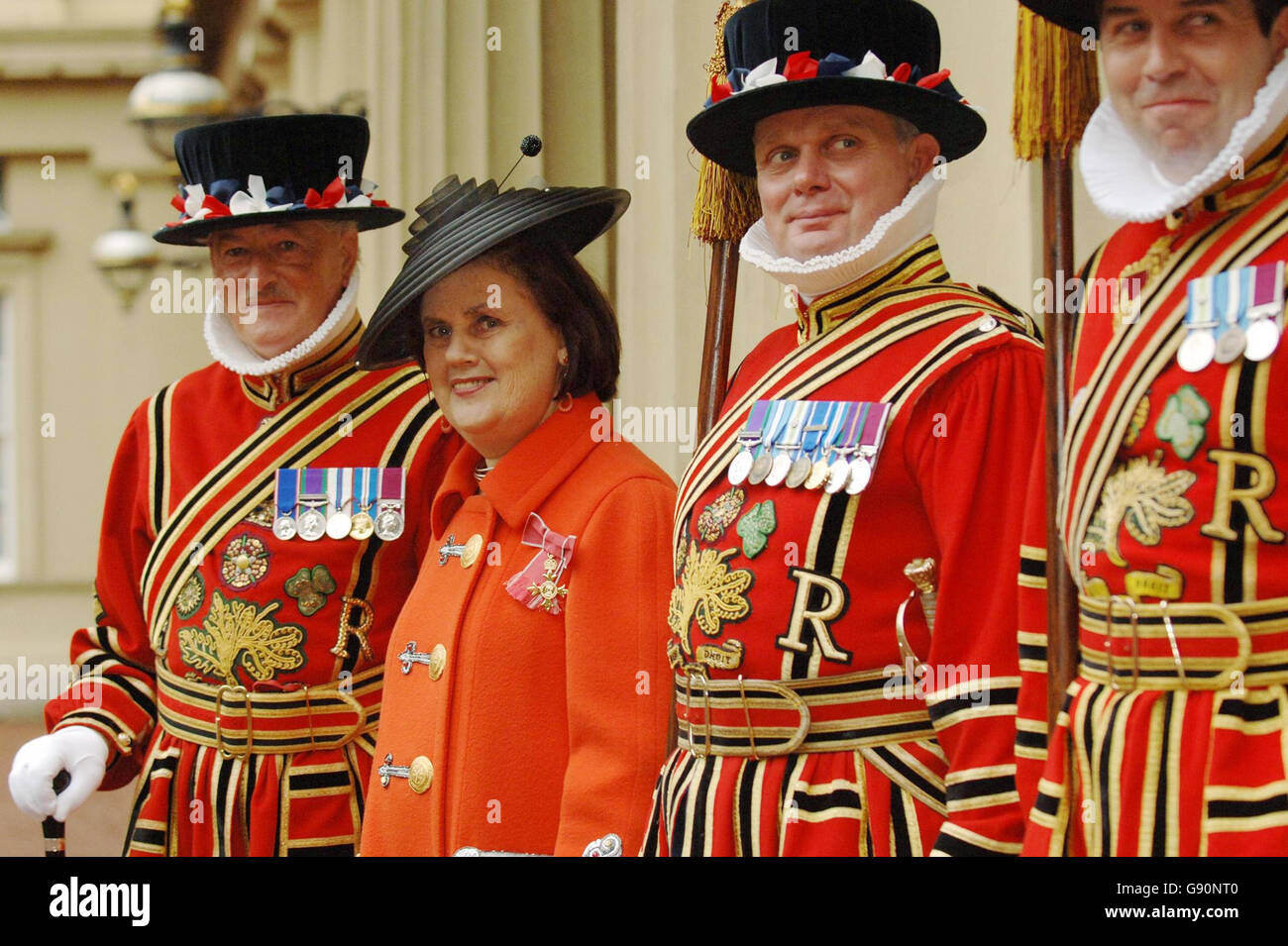 The Queens Body Guard Of The Yeomen Of The Guard Stock Photos & The ...