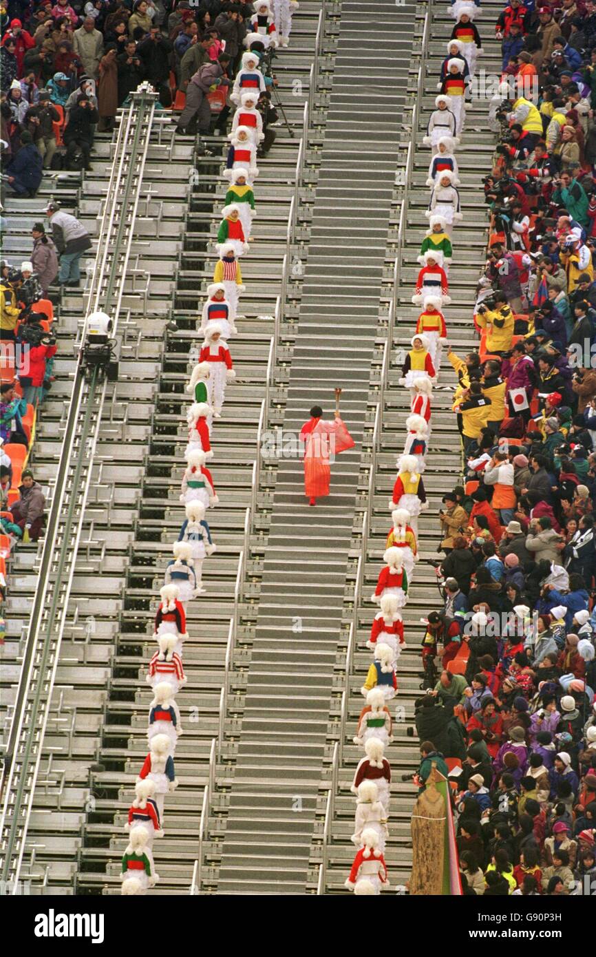 Winter Olympics - Nagano 1998 - Opening Ceremony Stock Photo - Alamy