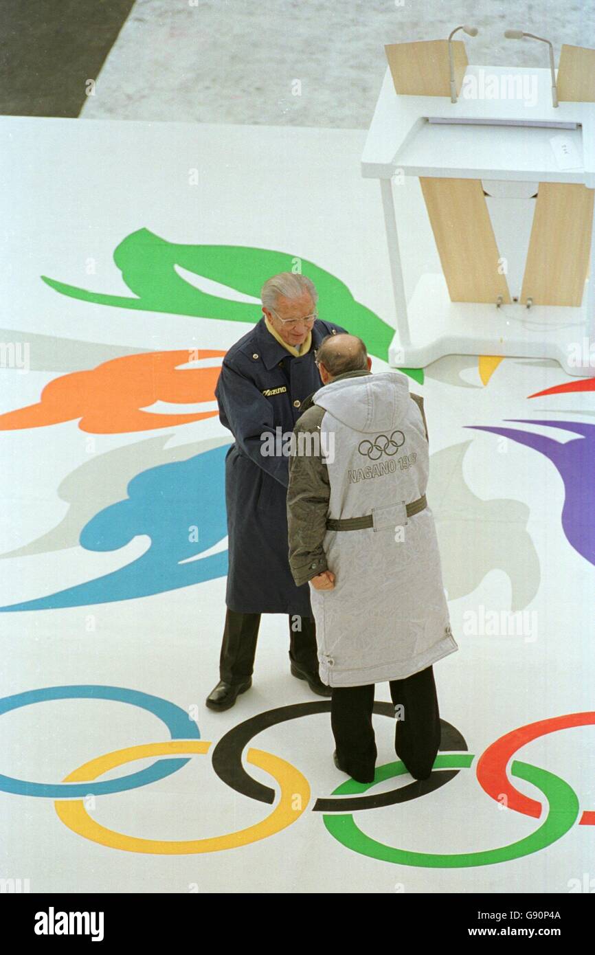 Opening ceremony nagano 1998 winter olympics hi-res stock photography ...