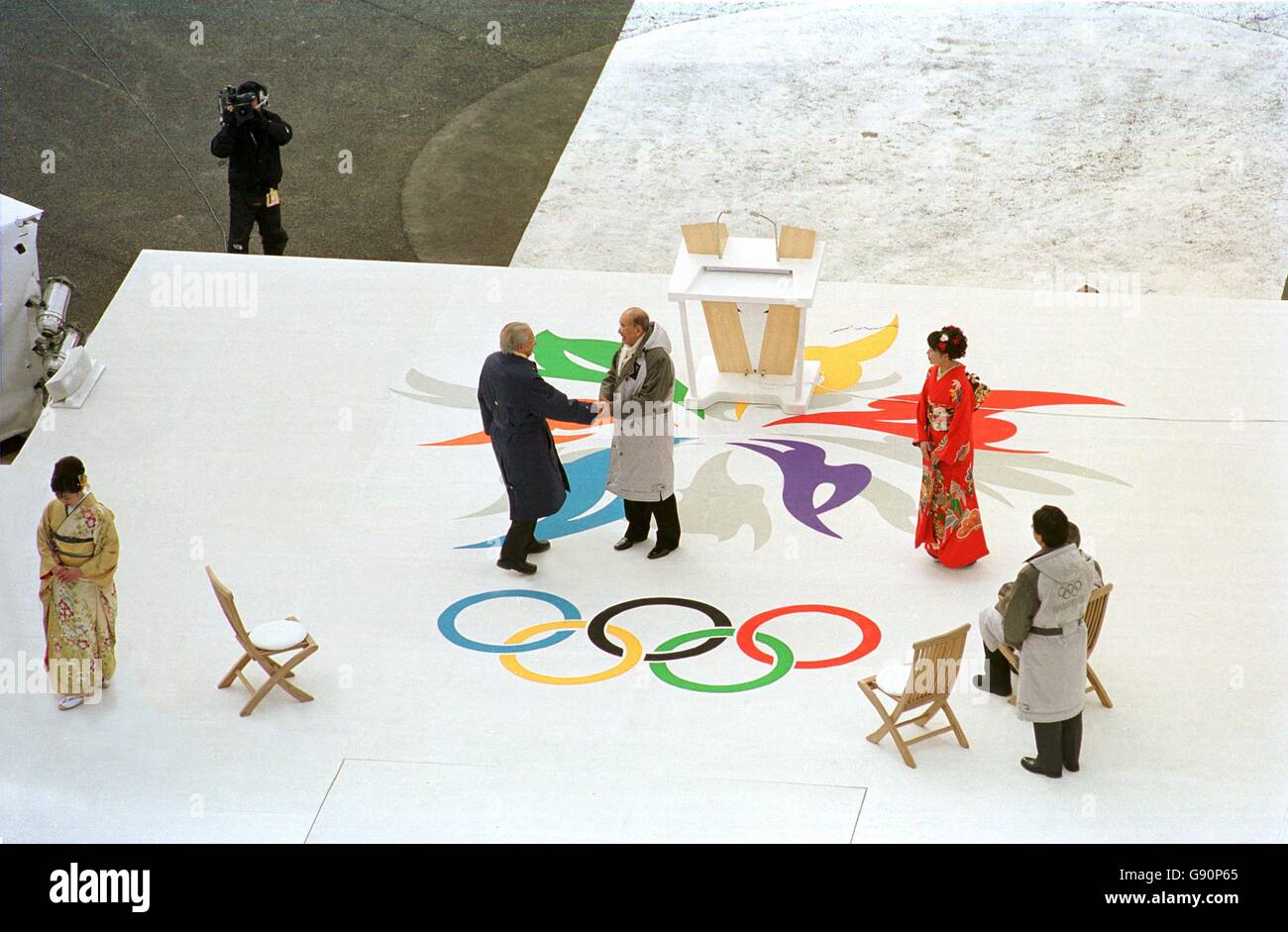 Winter Olympics - Nagano 1998 - Opening Ceremony Stock Photo - Alamy