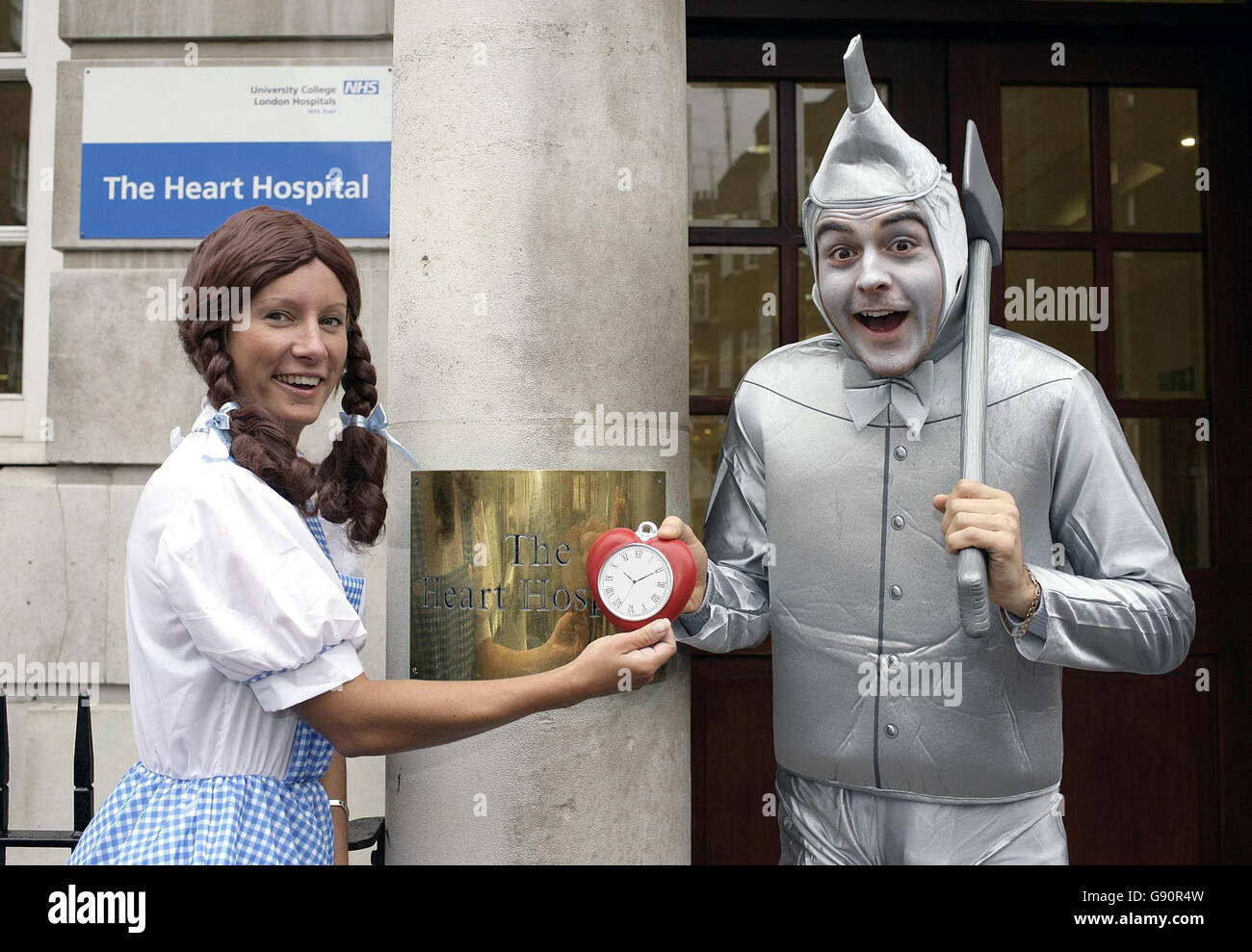 The Tin Man (Spencer Burrows) finally gets his heart from Dorothy ...