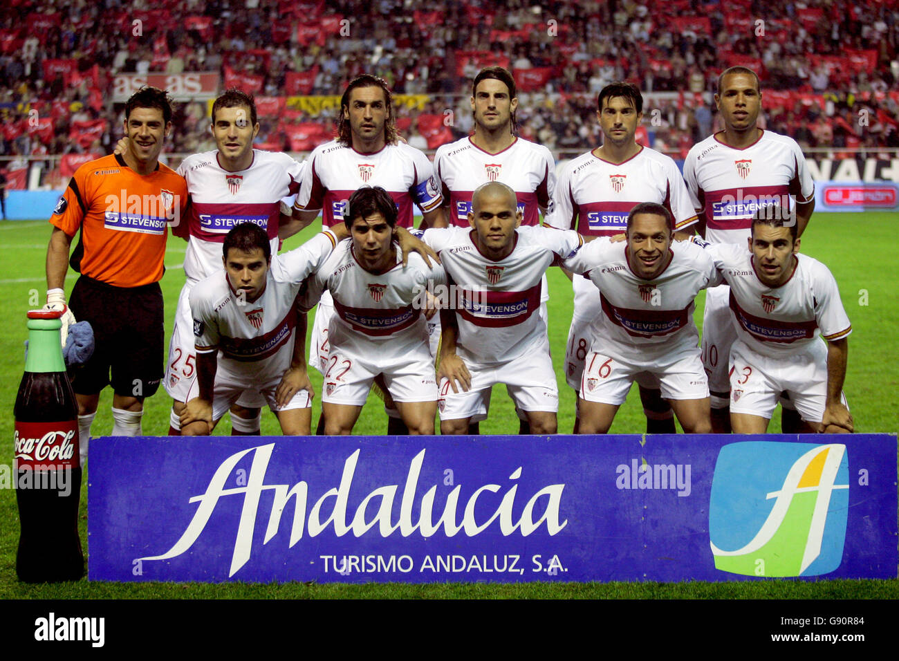 Sevilla football team hi-res stock photography and images - Alamy