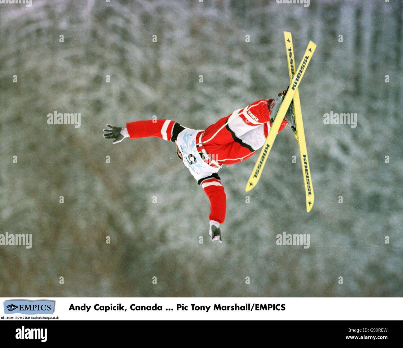 Freestyle aerials hi-res stock photography and images - Alamy