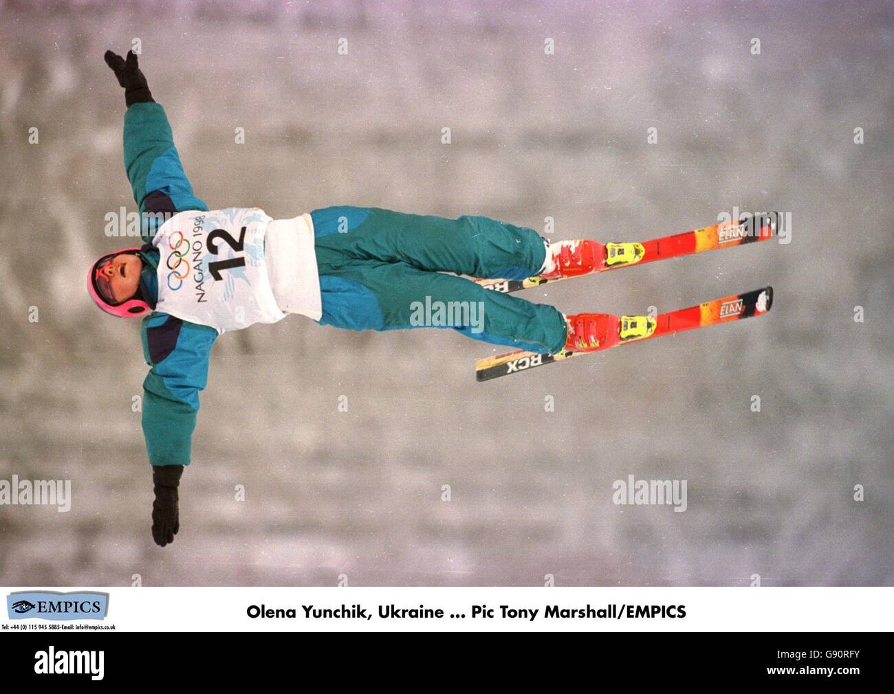 Freestyle Aerials - Winter Olympics - Nagano 1998 - Aerials Final ...