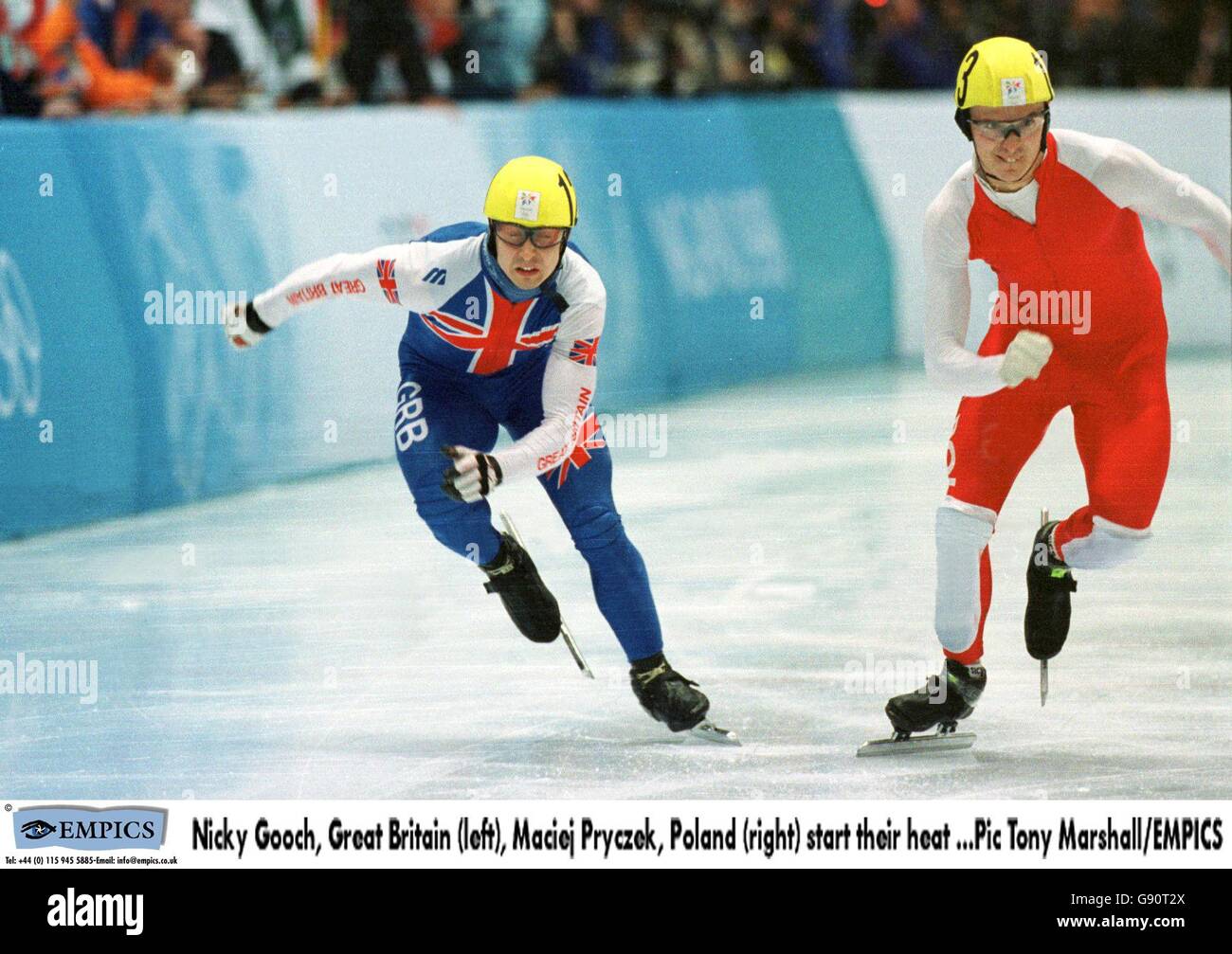 Short Track Speed Skating - Winter Olympics - Nagano 1998 - 500m Stock ...