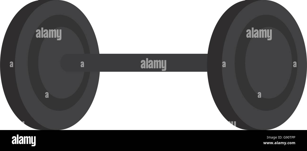 gym black dumbbells, vector graphic Stock Vector Image & Art - Alamy
