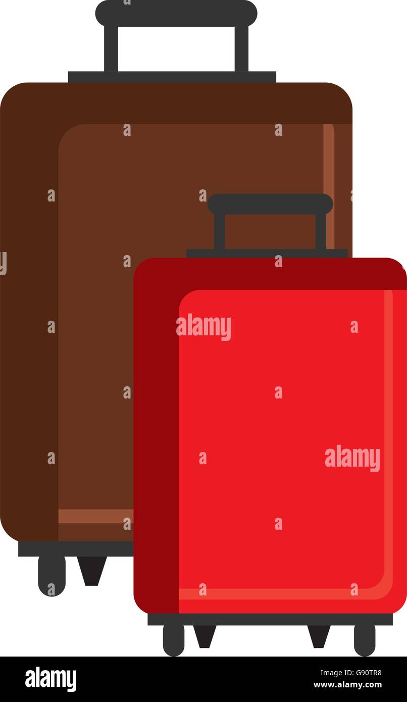colorful travel bags, vector graphic Stock Vector Image & Art - Alamy