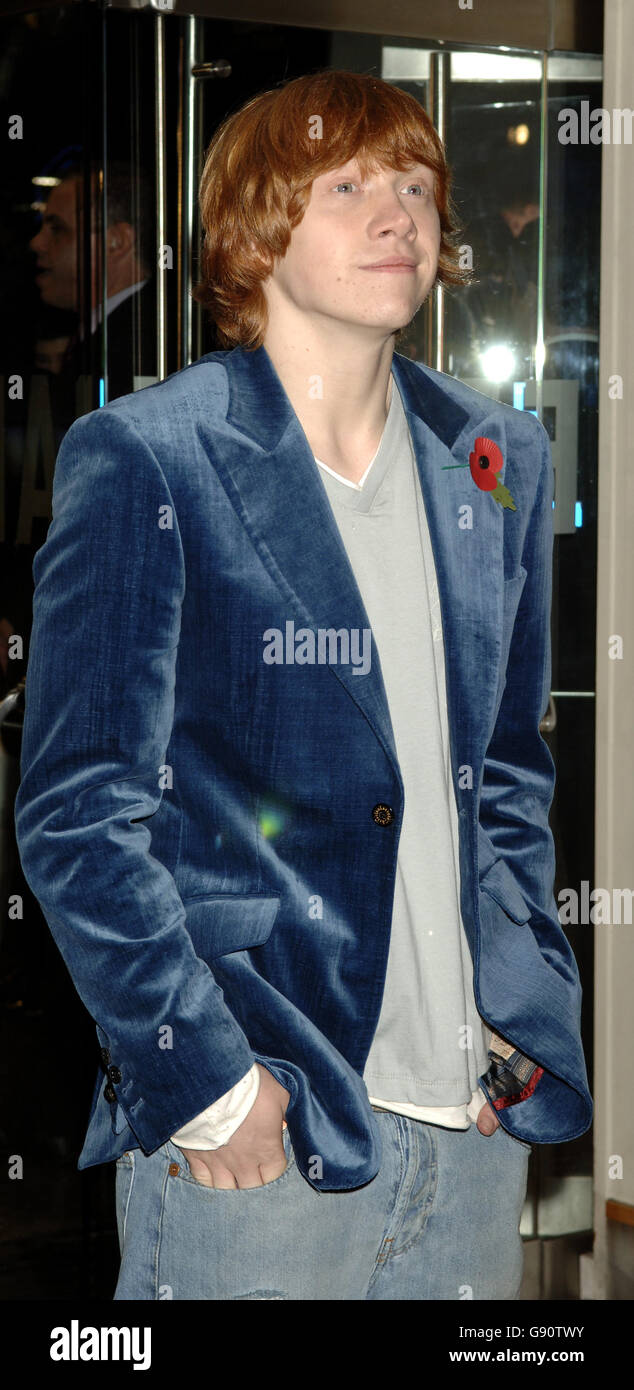 Rupert Grint arrives at the world premiere of 'Harry Potter and the ...